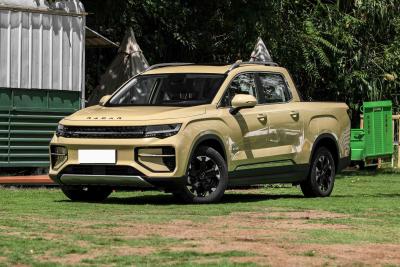 China Geely Radar RD6 400S Pickup EV Car RWD Drive 400Km Electric Pick Up Truck for sale