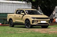 China Geely Radar RD6 400S Pickup EV Car RWD Drive 400Km Electric Pick Up Truck for sale