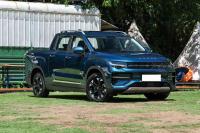 China Radar RD6 Pickup EV Car Truck 400km 5 Seats New Energy Single Motor for sale