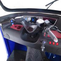China Modern Electric Cargo Tricycle Taxi Bajaj Style Tuk Tuk Electric Vehicle 4 Seats for sale