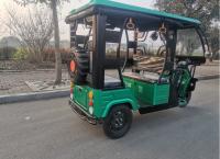 China 1000W Passenger Electric Cargo Tricycle / Three Wheel Electric Tricycle With Roof for sale