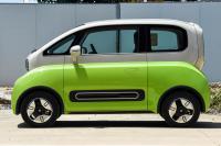 China Battery Operated Electric Vehicle BAOJUN KIWI Mini Ev Car 3 Door 4 Seat Hatchback New Energy for sale