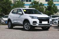 China Cherry Tiggo 5x Fuel Powered Vehicle White Color 1.5T 5 Door 4 Seats Fuel SUV for sale