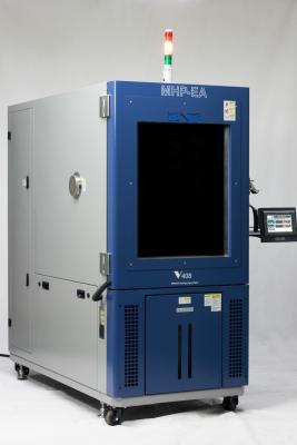 China 220V/380V 50Hz Climatic Test Chamber 3-15°C/Min Ramp Rate With Full View Window And Cable Port for sale