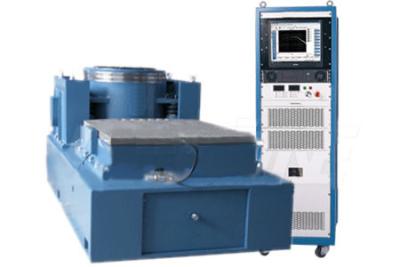 China Vertical Electromagnetic High Frequency Vibration Shaker With Slip Table 150 To 400 for sale