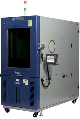 China Burning Fire Resistant Constant Temperature Humidity Chamber With Air - Cooled And Big Window for sale