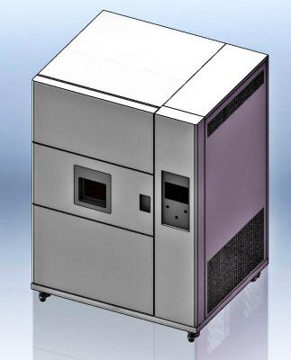 China High Low Temperature Thermal Shock Chamber  380V 50HZ IEC ASTM MIL for sale