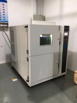 China 36 Liters Small Size Thermal Shock Test Chamber -55C~+150C With 300W Heat Load/5kg Aluminum Ingot for sale
