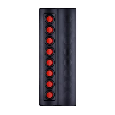 China 8 Way 12V IP66 Waterproof Boat Electrical Switch Panel with Circuit Breaker and Red LED Indicators for sale
