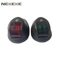 China Sealed Tungsten Bulb Marine Navigation Light 12V DC 5W Red Green Starboard Signal Light 89×57×36mm for sale