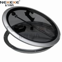 China Aluminum Alloy Round Boat Skylight Hatch with 20-Year Service Life and 150kg Load Capacity for Yacht RV Caravan for sale