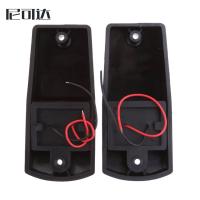 China Custom Black Plastic LED Marine Navigation Lights 2W 12V-24V Starboard Signal Light Pair 135x60x47mm for sale
