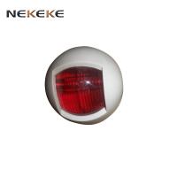 China 1.5W LED Marine Navigation Lights with ABS Plastic Housing 65×40mm 12V-24V Red Green Port Starboard for sale