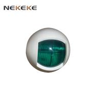 China 1.5W LED Marine Navigation Lights with ABS Plastic Housing 65×40mm 12V-24V Red Green Port Starboard for sale