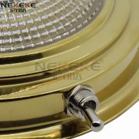 China 4W Golden LED Yacht Navigation Light Waterproof 12V-24V Marine Cabin Light 108×35mm for sale