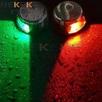 China 12V Heavy Duty Marine Navigation Lights - Stainless Steel LED Yacht Lights 68×32.2mm IP67 Waterproof for sale