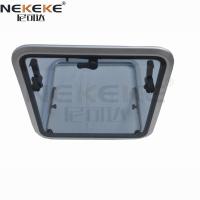 China Marine Aluminum Square Skylight with 6mm Tempered Glass - 8 Sizes from 325x325mm to 675x675mm for sale