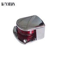 China Zinc Alloy Marine Navigation Lights Red Green 3W LED Signal Lamp 12V-24V for Boats Yachts for sale