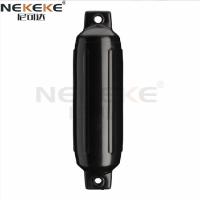 China NEKEKE G Series PVC Marine Fender Dock Bumper 110×400mm to 400×980mm Black Boat Protection for sale