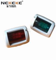 China Waterproof Marine LED Navigation Light 12V with Red/Green Lens - 58.9mm × 42.6mm × 33.6mm, 1 Nautical Mile Range for sale