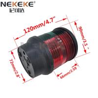 China Plastic Nylon Marine Boat Navigation Lights Bi Color Red Green 12V DC 10W 90x123mm Waterproof for sale