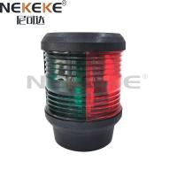 China Plastic Nylon Marine Boat Navigation Lights Bi Color Red Green 12V DC 10W 90x123mm Waterproof for sale