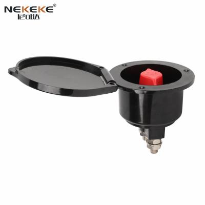 China 32V Marine Battery Isolator Switch with 6-32V Range and 105mm Diameter for Heavy Current Applications for sale
