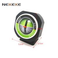 China High Sensitivity Vehicle Compass with Auto Slope Meter - 3.4cm Dial, ±2-3° Accuracy for Car Dashboard for sale