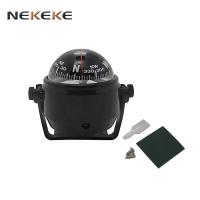 China ABS Body Marine Navigation Compass with Digital Display - 4.8cm Core Diameter, 86×72×64mm Size for Boating and Automotive Use for sale