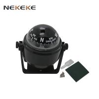 China ABS Body Marine Navigation Compass with Digital Display - 4.8cm Core Diameter, 86×72×64mm Size for Boating and Automotive Use for sale