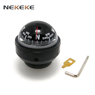 China Outdoor Marine Plastic Compass 4.9cm Dial with ABS Construction for Vehicle Navigation 67.4g Weight for sale