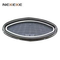 China 316L Stainless Steel Marine Porthole Hatch with 10mm Smoky Gray Tempered Glass in 150x345mm, 200x460mm, and 250x575mm Sizes for sale