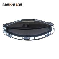 China 316L Stainless Steel Marine Porthole Hatch with 10mm Smoky Gray Tempered Glass in 150x345mm, 200x460mm, and 250x575mm Sizes for sale