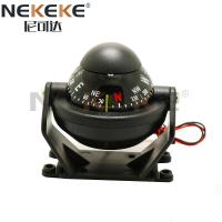 China Digital Display Marine Compass with Backlight - 82×55mm Size, 22.5g Weight, Waterproof Construction for Navigation Equipment for sale