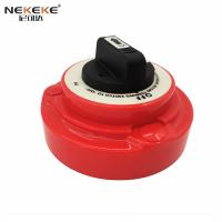 China ON OFF Marine Battery Isolator Switch 32V 300A Waterproof Red ABS Copper 130x74mm for sale