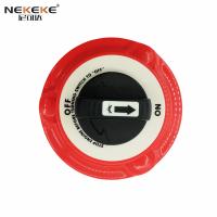 China ON OFF Marine Battery Isolator Switch 32V 300A Waterproof Red ABS Copper 130x74mm for sale