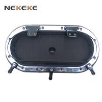 China 316L Stainless Steel Marine Portholes 150x345mm to 250x560mm with 10mm Tempered Glass for Boat Hulls 6-36mm for sale