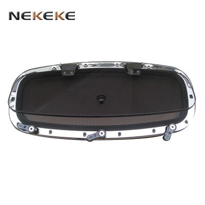 China 316L Stainless Steel Marine Porthole with 10mm Tempered Glass - 150x345mm to 250x575mm Sizes for sale