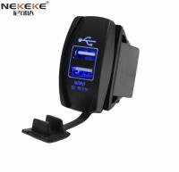 China Dual USB Charger Power Socket 3.1A IP65 Waterproof for Marine Automotive Applications for sale
