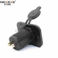 China 5V 3.1A Dual USB IP68 Waterproof Power Socket for 12-24V Vehicles and Marine Applications for sale