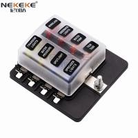 China 6-Way Marine Fuse Box with LED Indicators - 30A per Circuit, 32V DC Rating, Vibration Resistant Design for sale