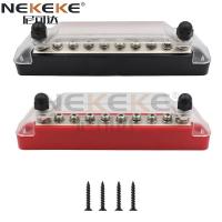 China Marine Bus Bar Terminal Block 300V AC 150A DC with Waterproof Cover for Auto Yacht Power Distribution for sale