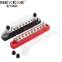 China Marine Bus Bar Terminal Block 300V AC 150A DC with Waterproof Cover for Auto Yacht Power Distribution for sale