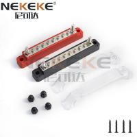 China Marine Bus Bar Terminal Block 300V AC 150A DC with Waterproof Cover for Auto Yacht Power Distribution for sale