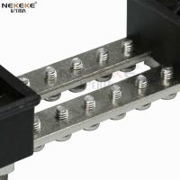 China Marine Power Distribution Terminal Block 150A DC Bus Bar with 300V AC Rating and M6 Studs for Electrical Systems for sale