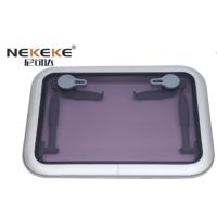 China Aluminum Acrylic Square Boat Deck Hatch 27.5mm Height 15mm Thickness Watertight Marine Grade for sale