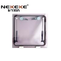 China Square Aluminum Marine Window Boat Portholes 15mm Thickness Deck Hatches 326x326mm to 568x568mm Sizes for sale