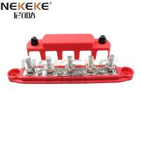 China 5P 250A Marine Electrical Bus Bar with M8 Stud Terminals for 300V AC/48V DC Power Distribution for sale
