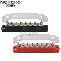 China 12V Marine Power Distribution Bus Bar Terminal Block with Waterproof Cover - 150A DC, 48V Rating for sale