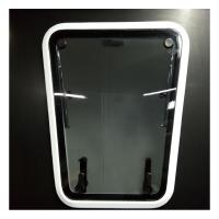 China Custom Marine Skylight Hatch with 6mm Tempered Glass - Aluminum Boat Deck Hatch in 650×540mm Size for sale